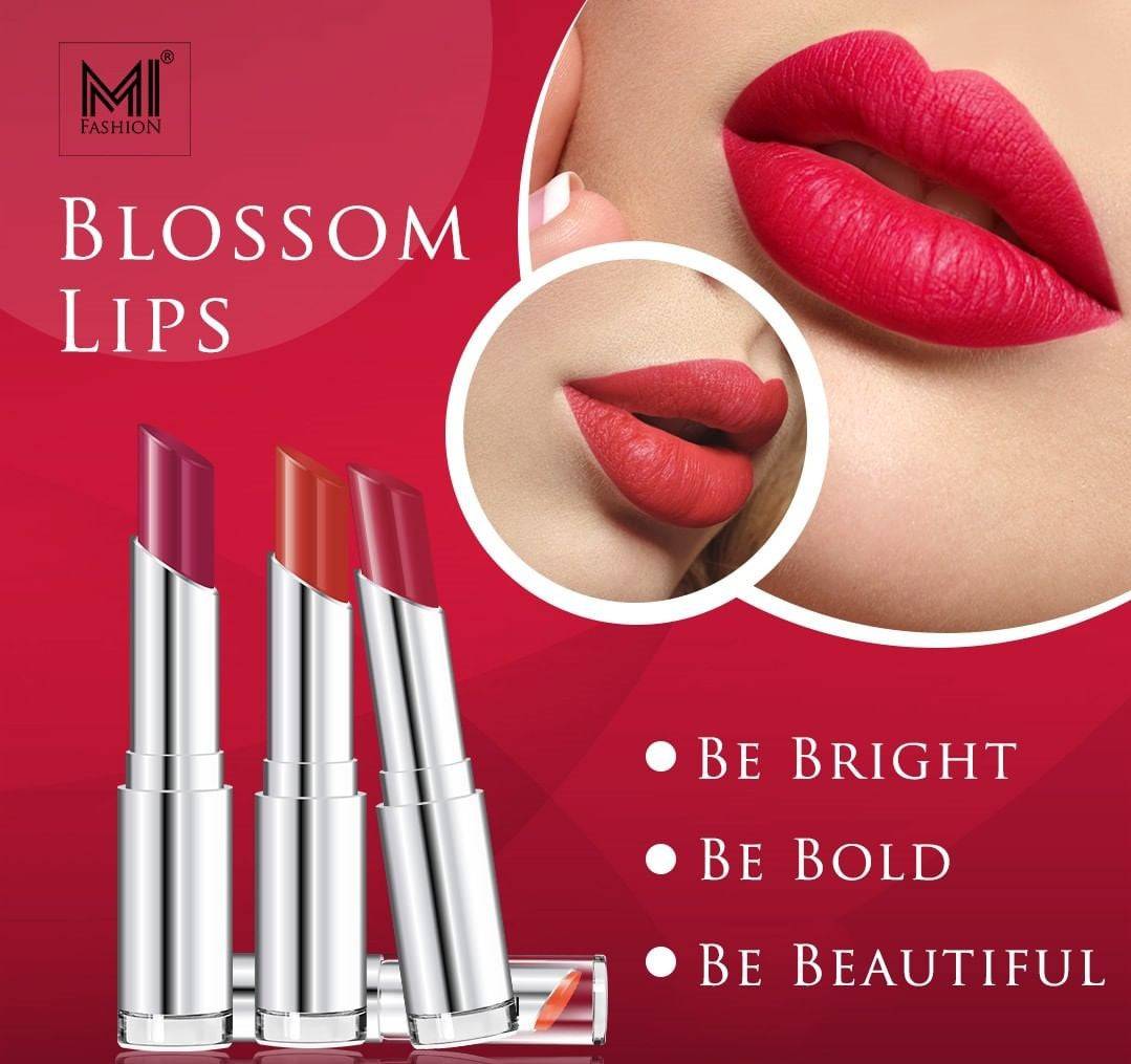 Creamy Matte Lipstick - Three Pcs