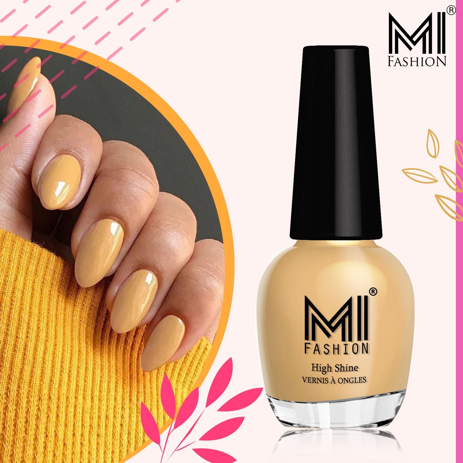 Switch Up Your Nail Game with MI Fashion shine Polish Shades